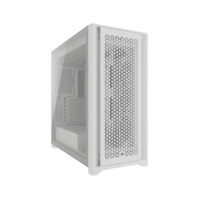 Corsair 5000D CORE Tempered Glass PC Case (White)