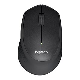 Logitech M331 Silent Plus Wireless Mouse (Black)