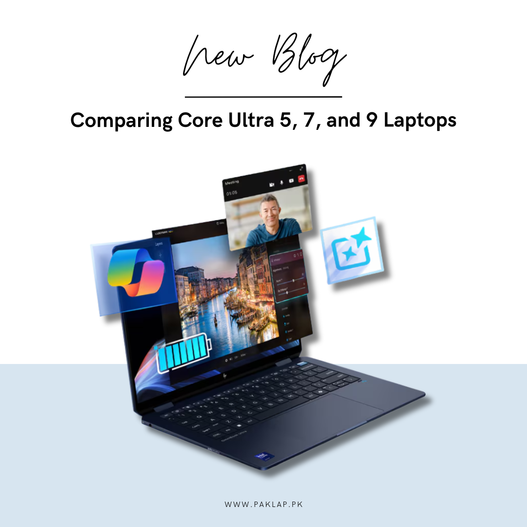 Comparing Intel Core Ultra 5, 7, and 9 Laptops